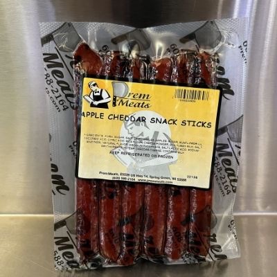 Prems Apple Cheddar Snack Sticks - Prem Meats